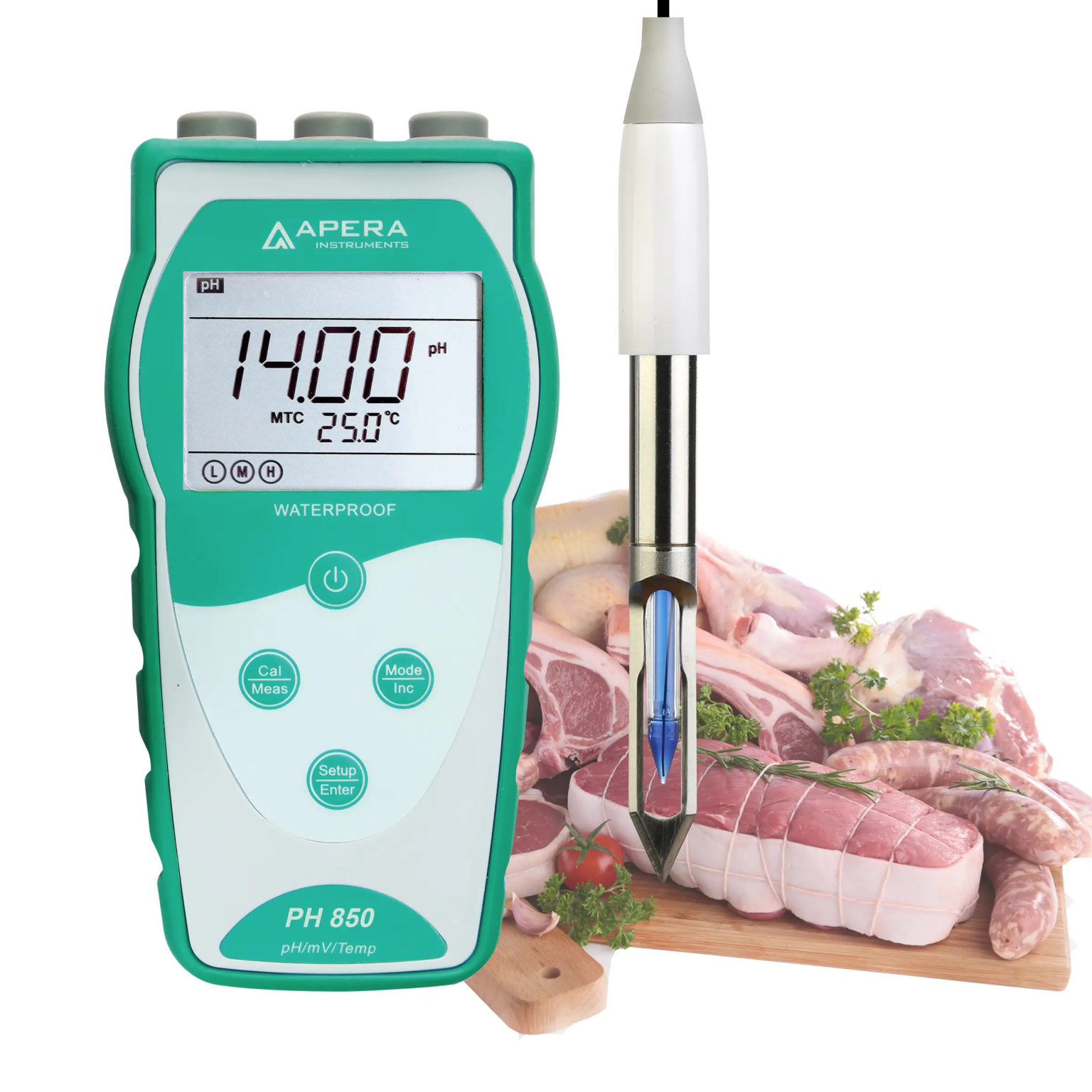 APERA PH850-MT Portable Meat pH Meter Kit – Lab Supplier, Lab Supplier ...