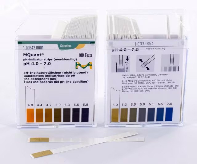 Merck MQuant® pH-indicator strips pH 4.0 – 7.0 – Lab Supplier, Lab ...