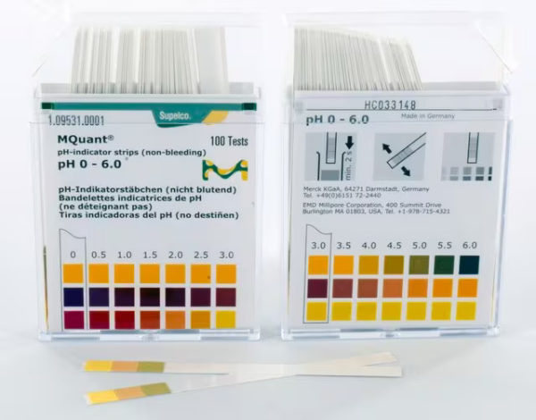 Merck MQuant® pH-indicator strips pH 0 – 6.0 – Lab Supplier, Lab ...