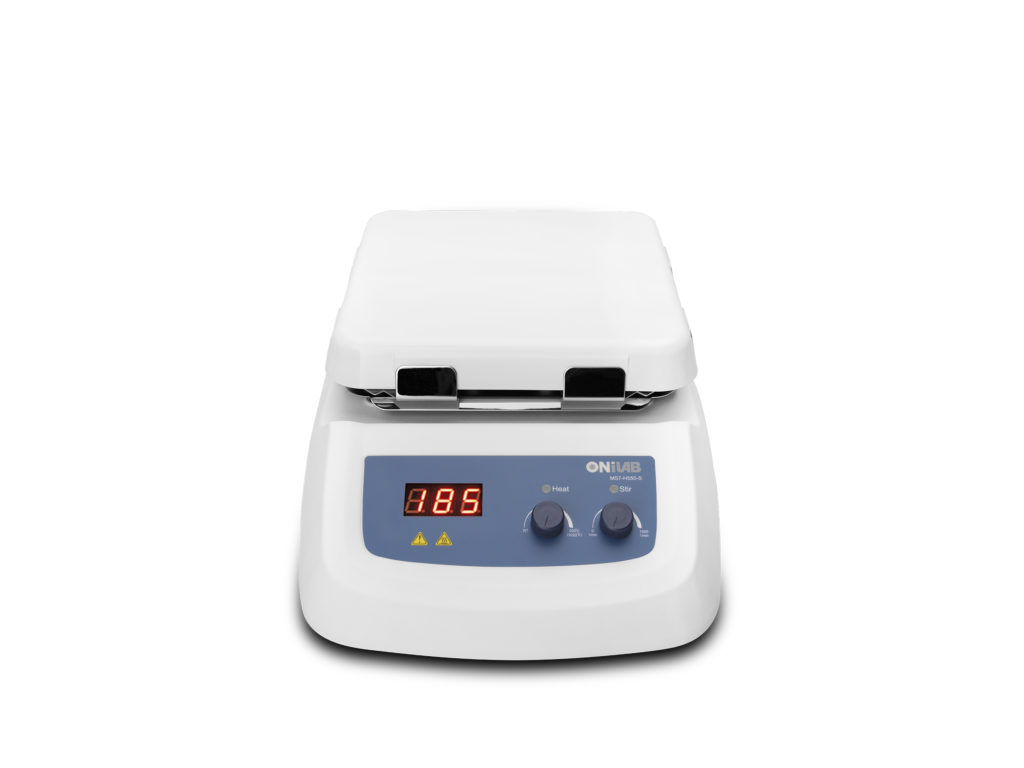 ONiLAB MS7-H550-S LED Magnetic Hotplate Stirrer With 7 Inch Ceramic ...