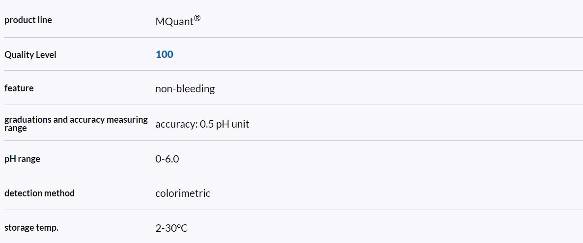 Merck MQuant® pH-indicator strips pH 0 – 6.0 – Lab Supplier, Lab ...