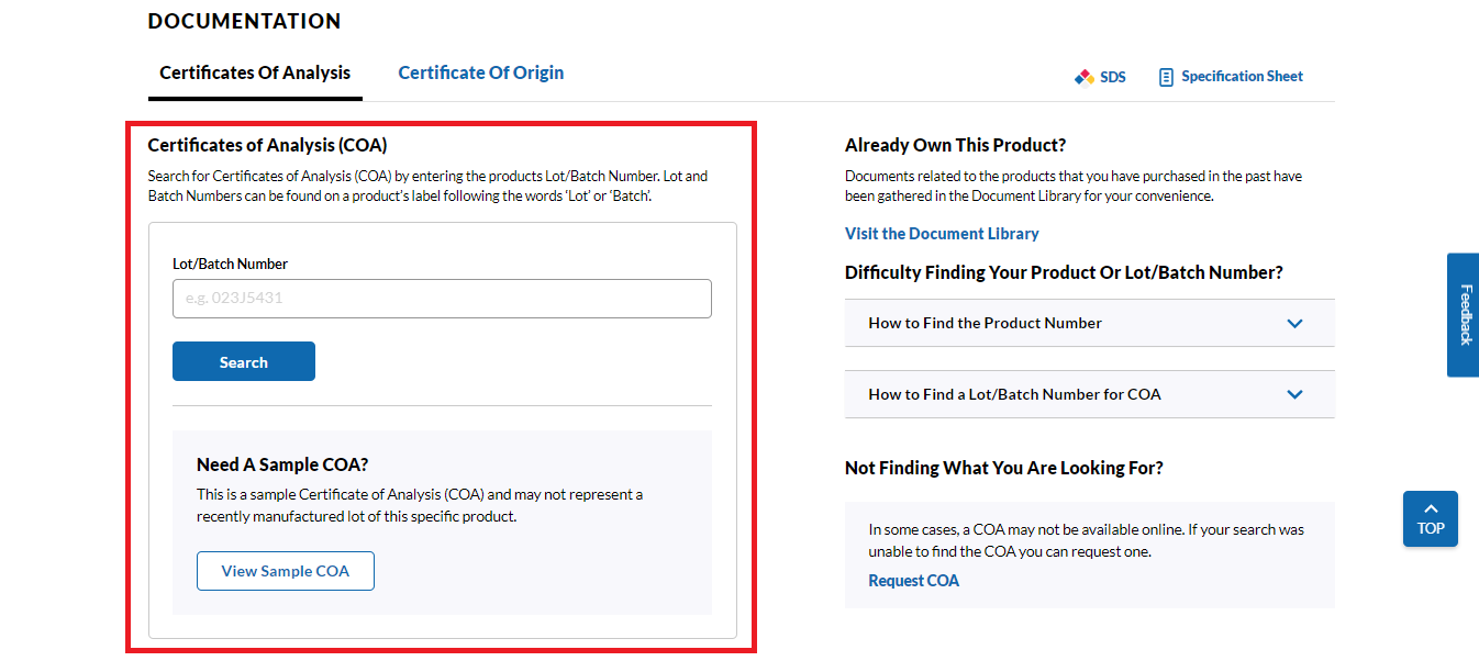 Obtain your CoA now! – Lab Supplier, Lab Supplier Malaysia, Tay Scientific